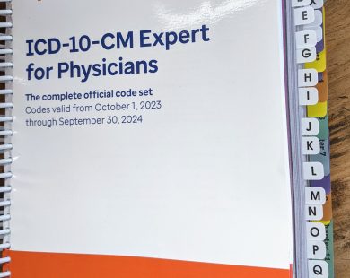 ICD-10-CM and CPT Book Tabs | Midnight Medical Coding, LLC